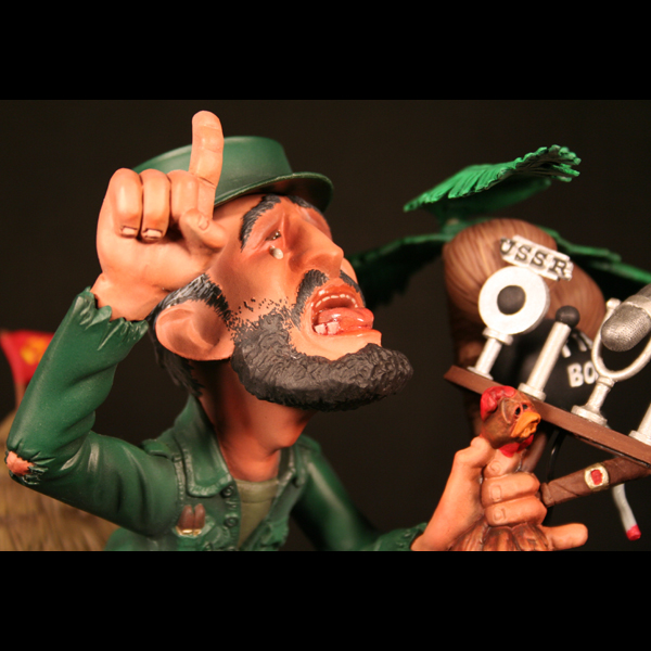 Aurora Born Losers Model Kit - Fidel Castro