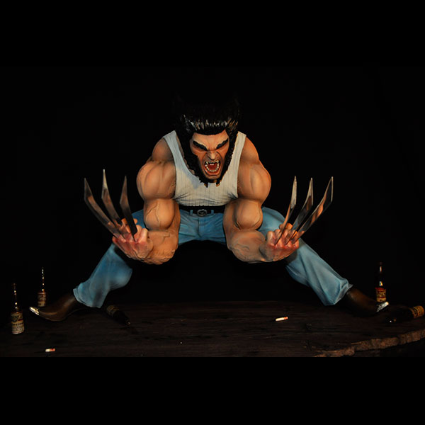 Wolverine Resin Model